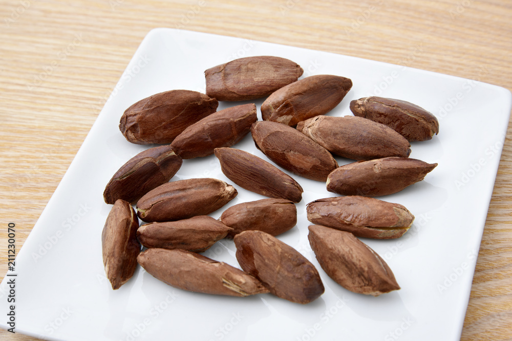 Pili nuts from the Philippines ピリナッツ Stock Photo | Adobe Stock