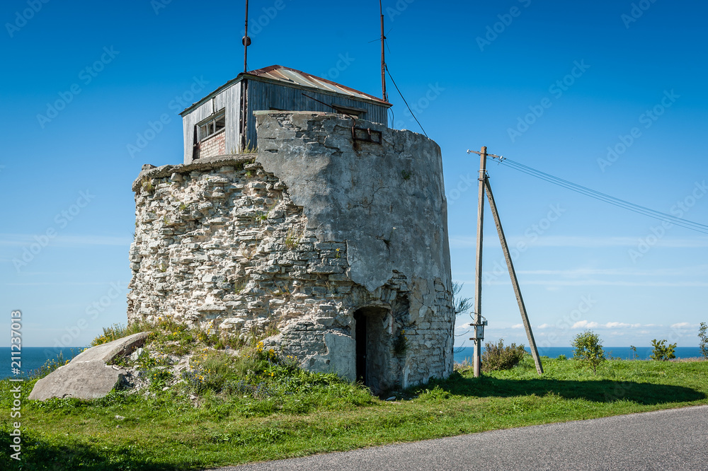 The first known lighthouse to be built on the Pakri peninsula. Paldiski ...