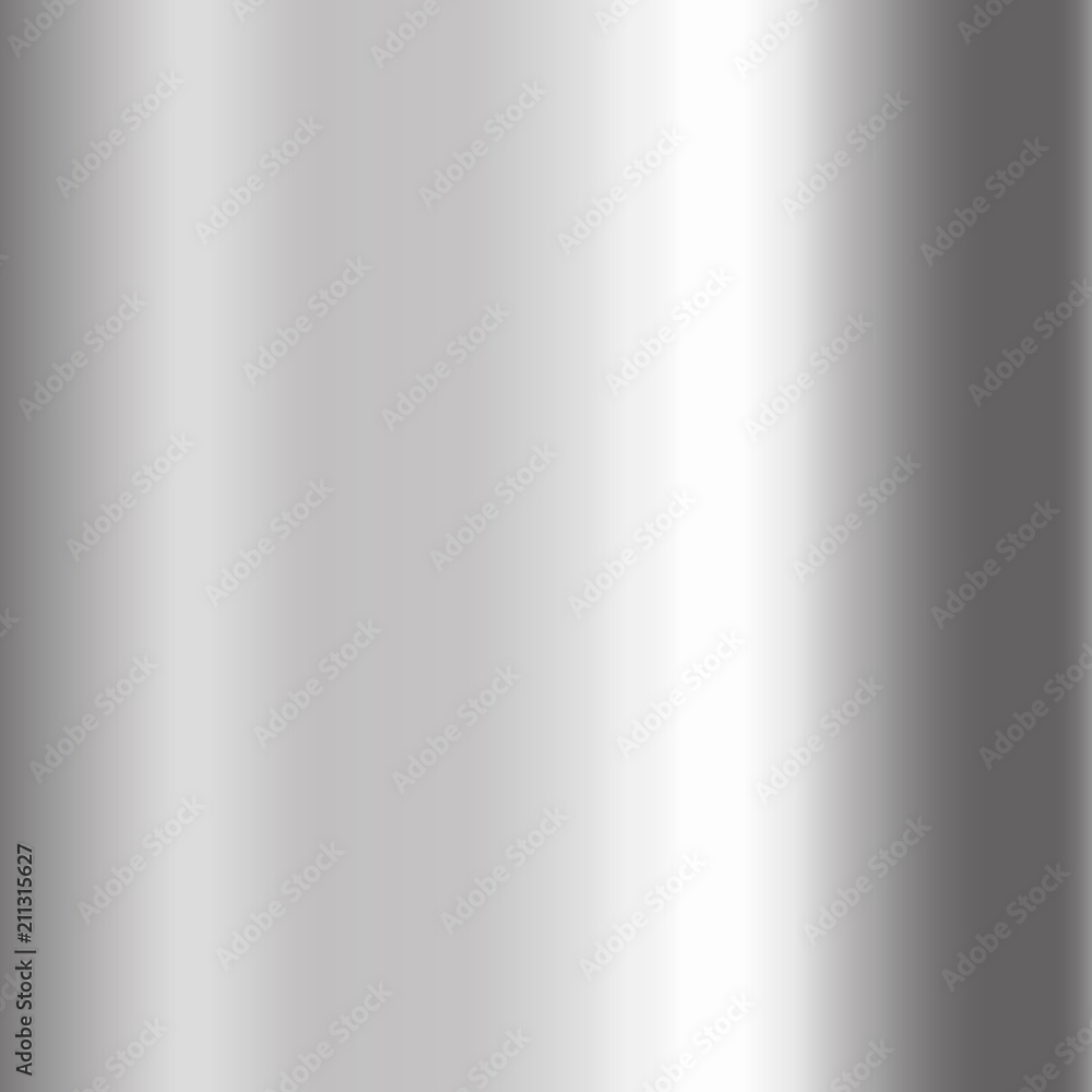 Metal texture. Silver gradient. Vector Stock Vector | Adobe Stock