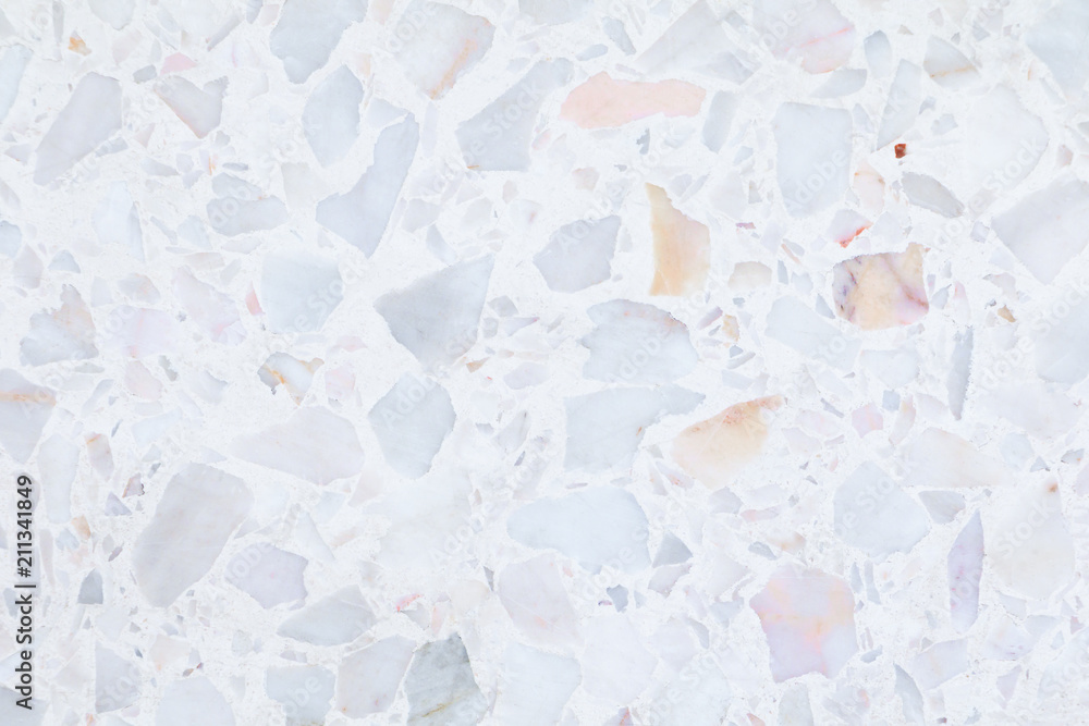 terrazzo flooring texture polished stone pattern wall and color old ...