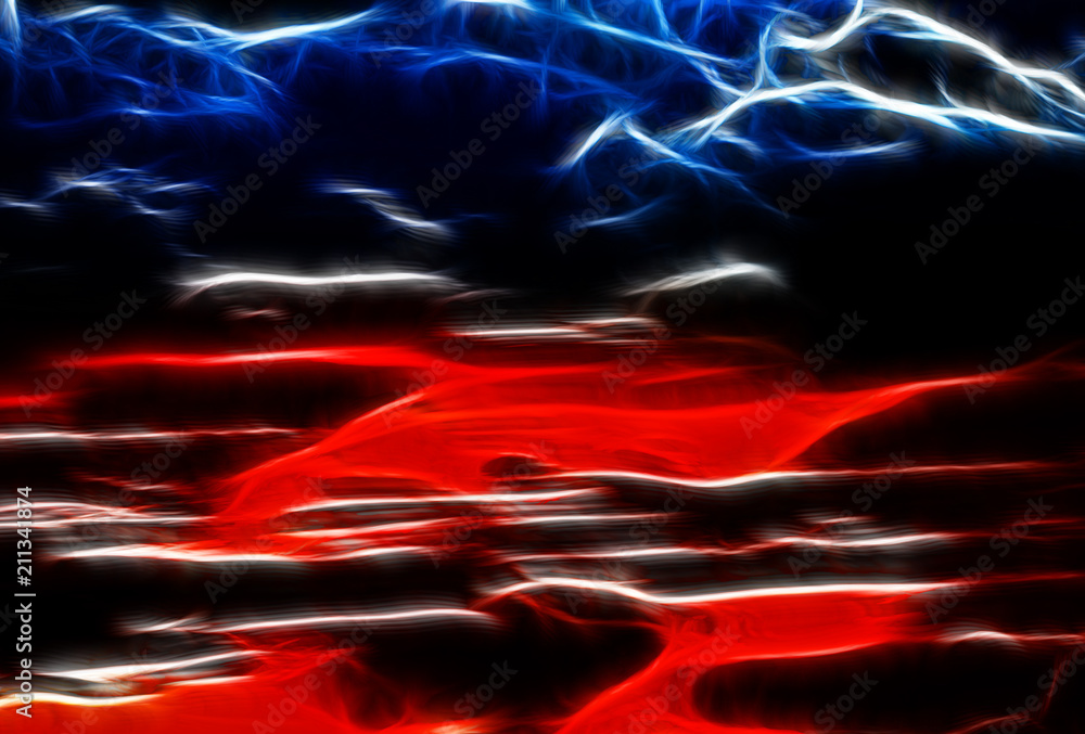 abstract red wave pattern background. color surface design beautiful ...