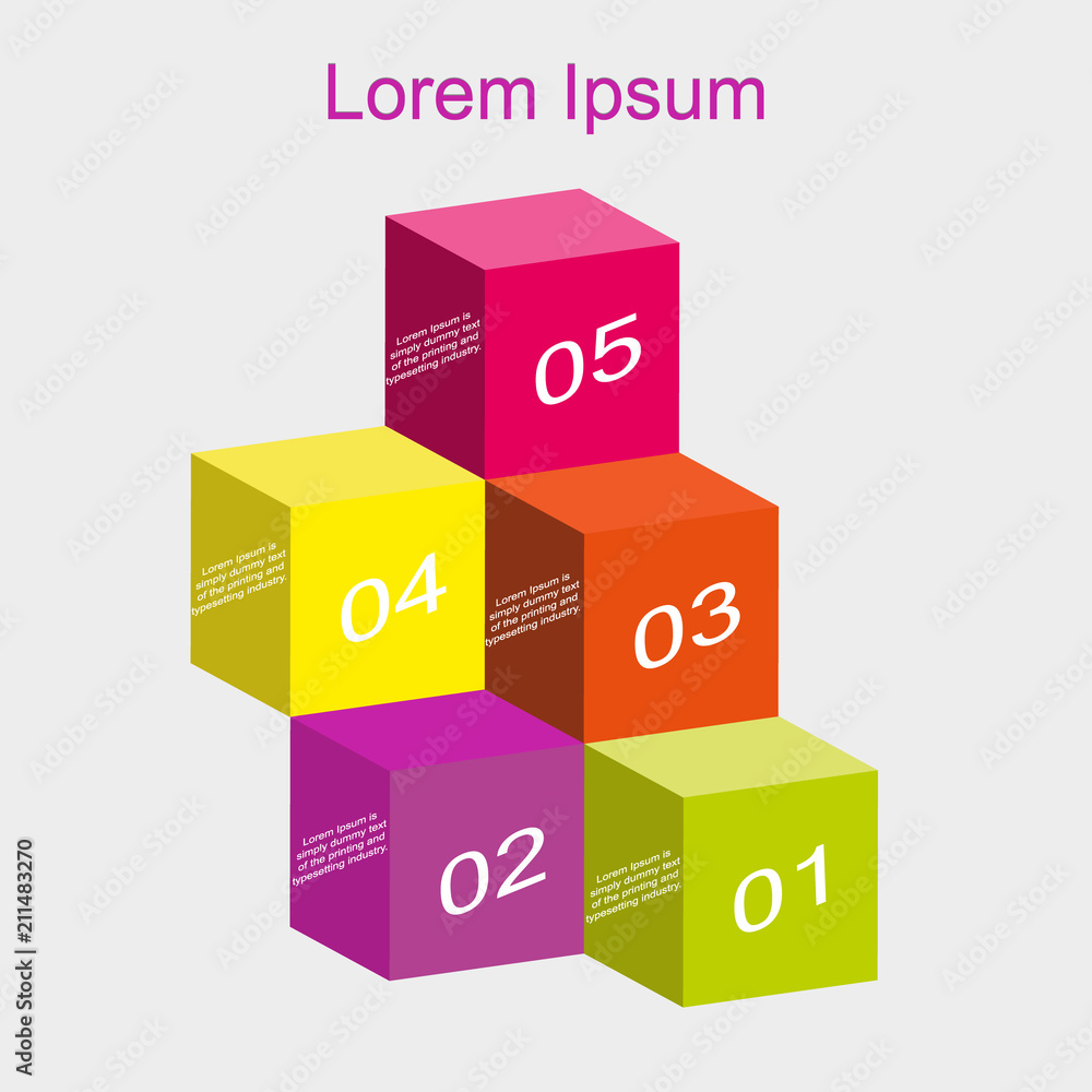 infographics/In the picture infographic for the business proposal, 5 ...