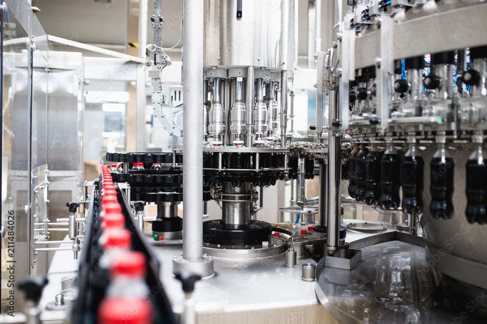 Bottling factory - Black juice bottling line for processing and ...