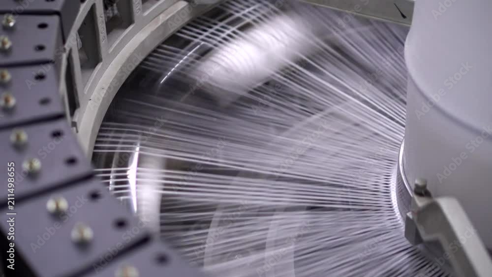 Circular loom: specifies the density and width of the weave. drum for ...