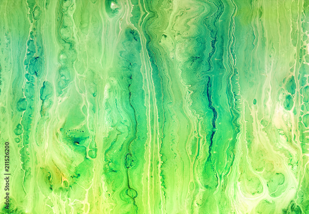 Abstract background of a mix green paint Stock Photo | Adobe Stock