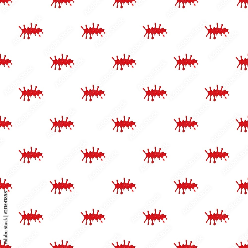 Pool of blood pattern seamless repeat in cartoon style vector ...