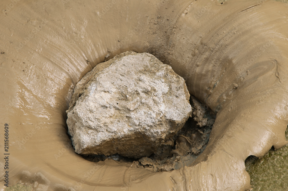 Poster Land after flood.Texture of silt. – Wall Art | UkPosters