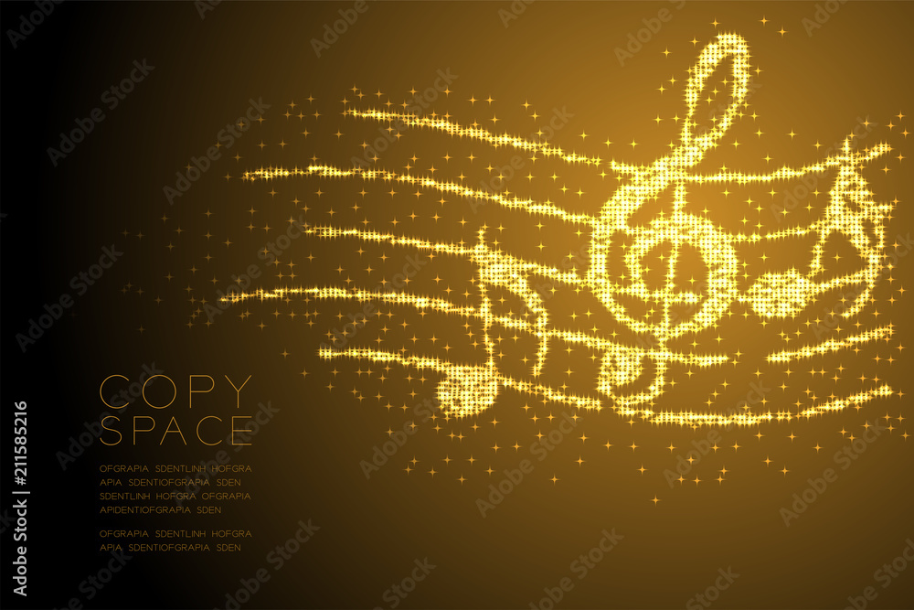 Music Note Designs Star