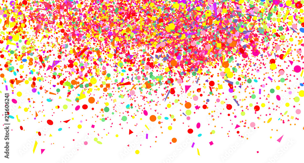 Confetti Background Wallpaper