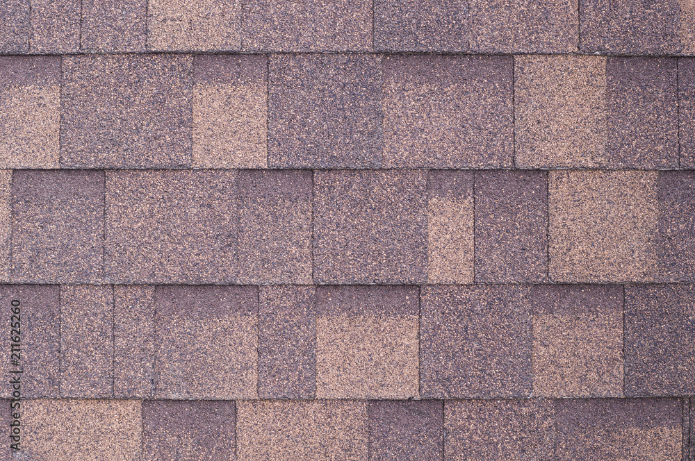 roof of new brown shingles background and texture. Stock Photo | Adobe ...