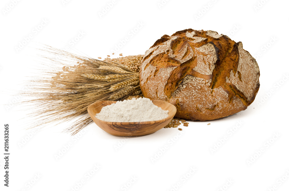 Zdjęcie Stock: Brot, Getreide und Mehl | Adobe Stock