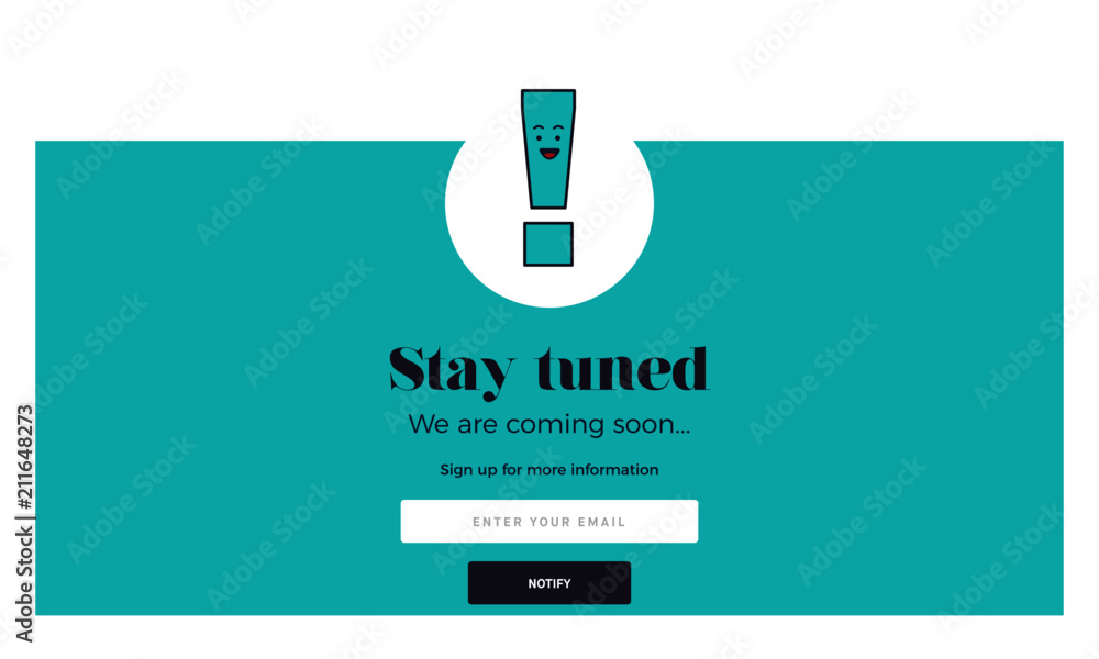 Website Under Construction. Web Page Building process with notify ...