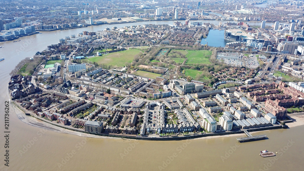 River Thames Birds Eye View