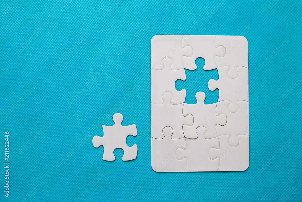 Poster Jigsaw Puzzle with missing piece – Wall Art | UkPosters