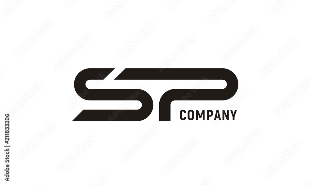 Modern Initial SP Logo Design Inspiration Stock Vector Adobe Stock Modern Initial SP Logo Design Inspiration Stock Vector Adobe Stock