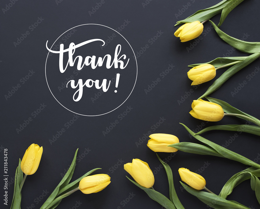 Thank You Images With Yellow Flowers