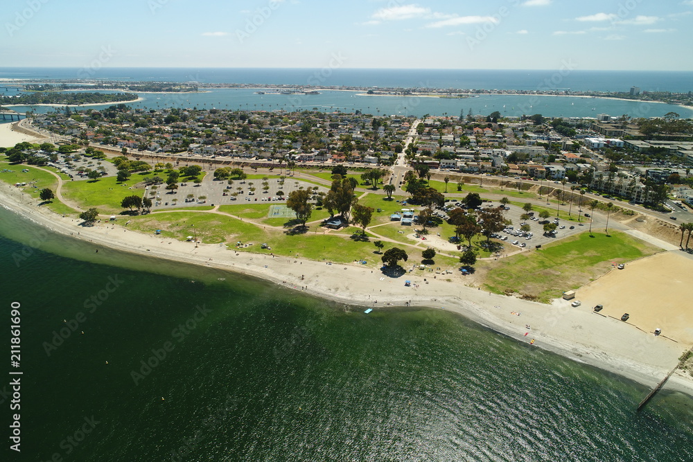 Crown Point Park San Diego Stock Photo | Adobe Stock