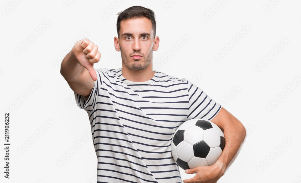 Angry Football Face