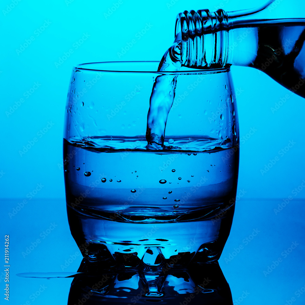 Pure Drinking Water Glass