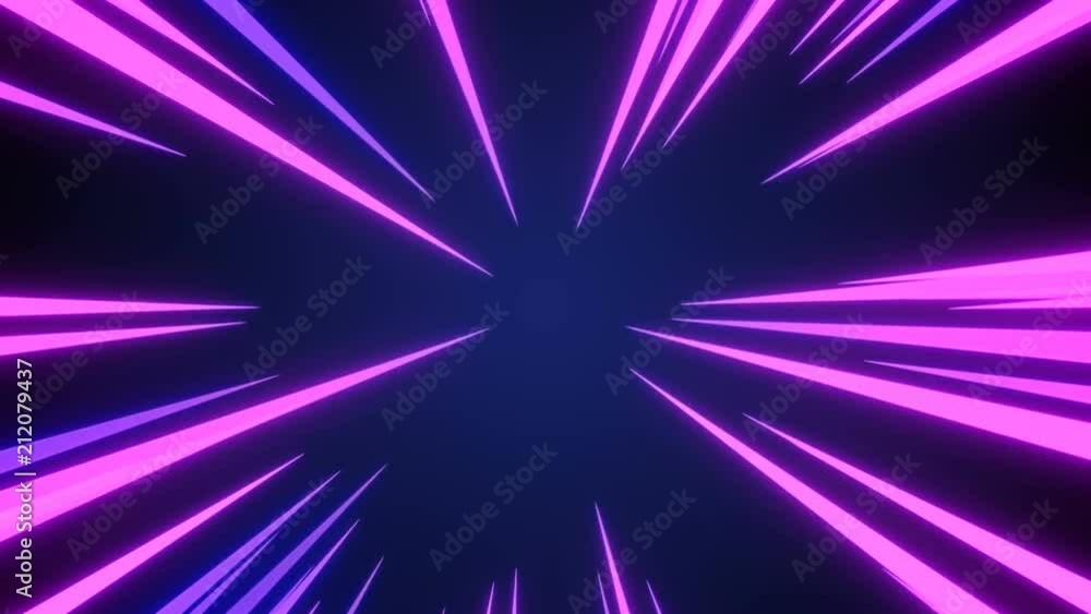 Anime background of Comic speed radial background Stock Video | Adobe Stock