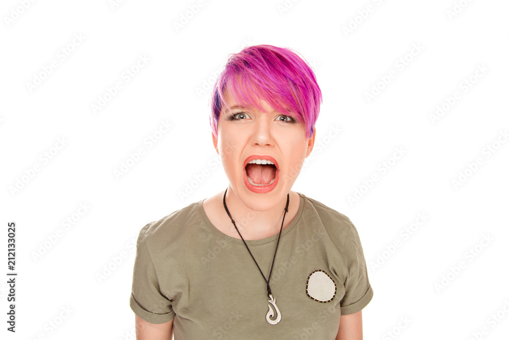 Woman Screaming In Terror