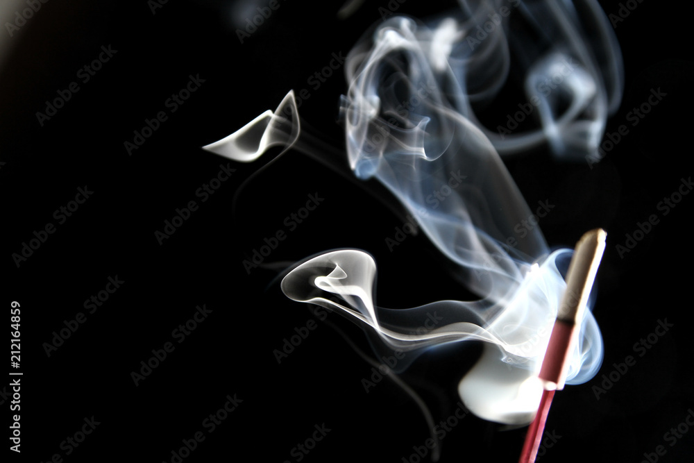 Smoke background / Smoke is a collection of airborne solid and liquid ...