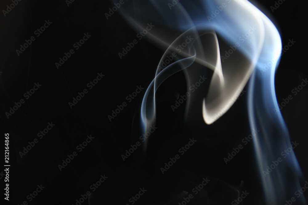 Smoke background / Smoke is a collection of airborne solid and liquid ...