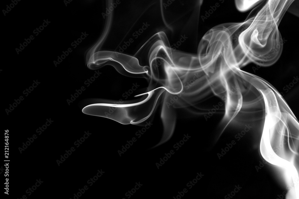 Smoke background / Smoke is a collection of airborne solid and liquid ...