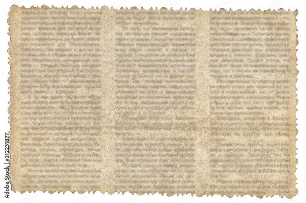 Vintage paper with old newspaper texture Stock Photo | Adobe Stock