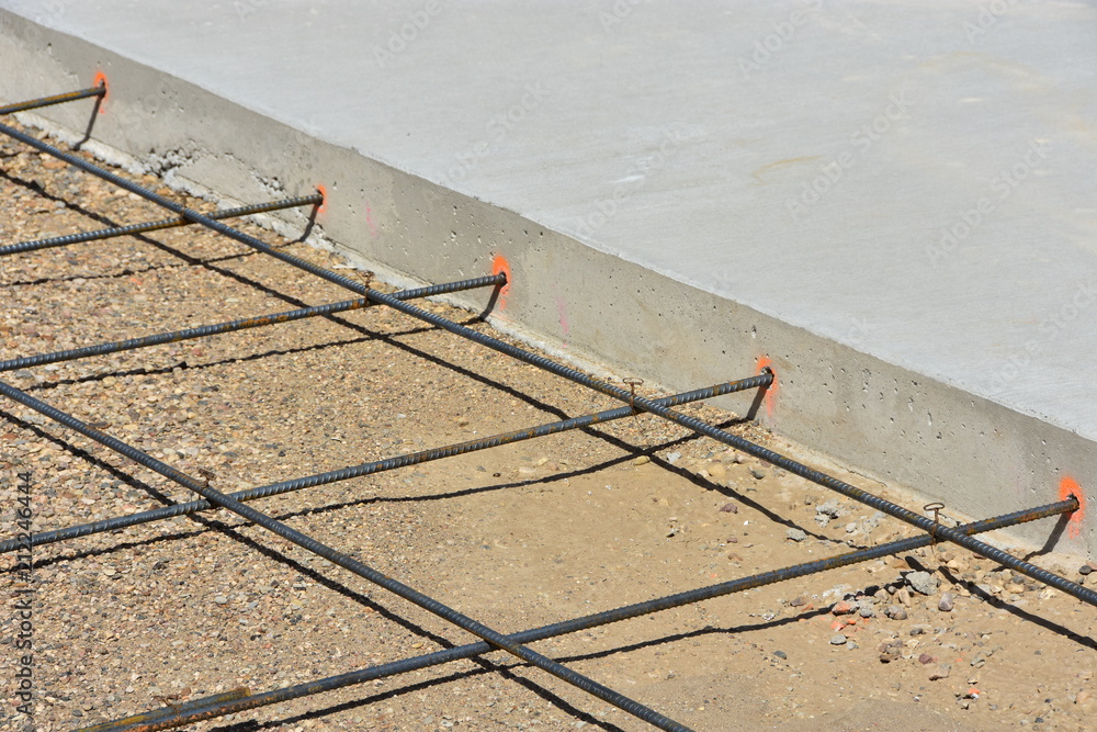 Curb and gutter work complete, ready for concrete slab for new parking ...