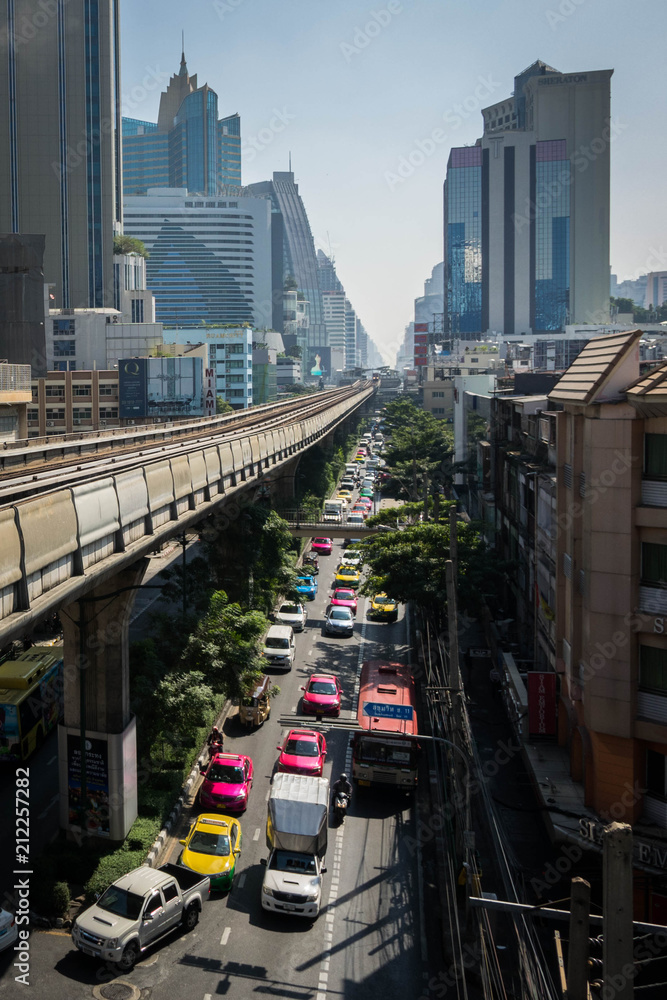 Sukhumvit - Skytrain Stock Photo | Adobe Stock