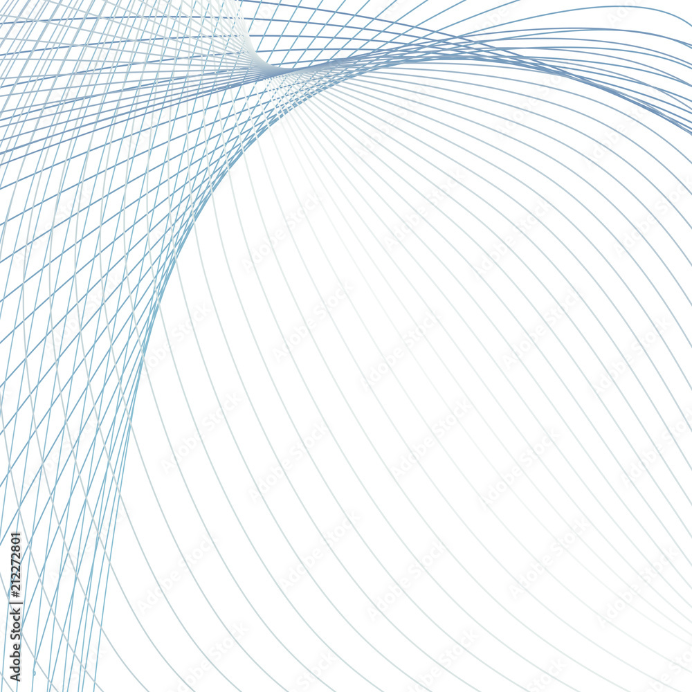 Vecteur Stock Line art vector background with large copy space ...