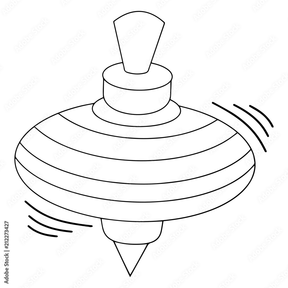 Whirligig cartoon illustration isolated on white background for ...