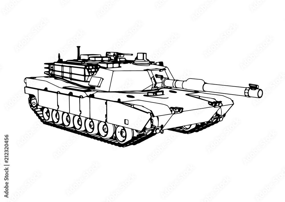 Tank Vector Art