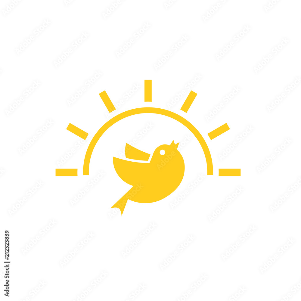 Early bird icon Stock Vector | Adobe Stock