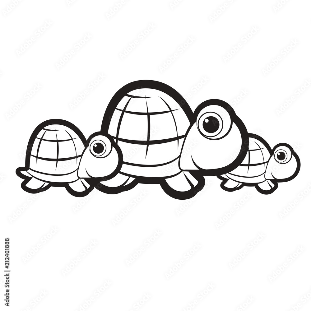 Tortoise Outline