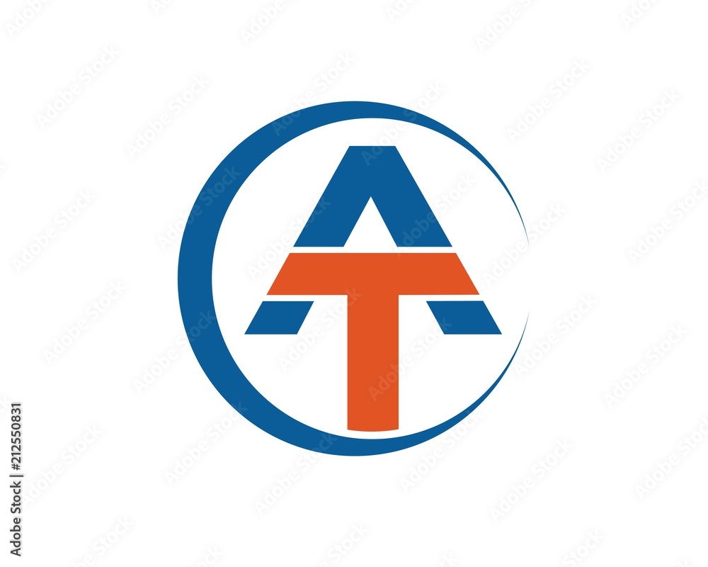 ATC letter logo Stock Vector | Adobe Stock