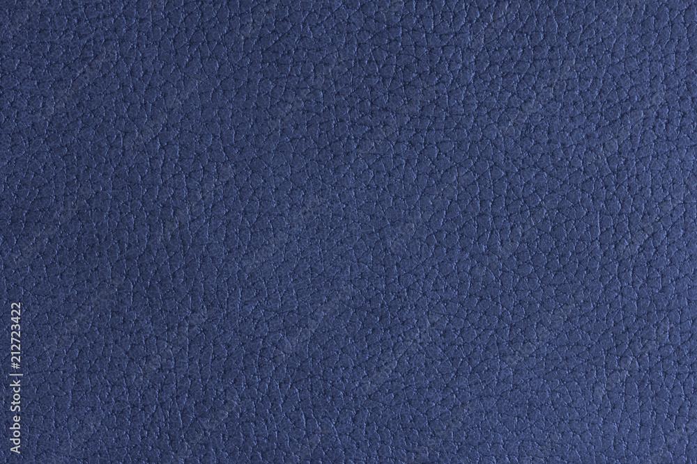 Dark blue elegance leather texture for background with visible details ...