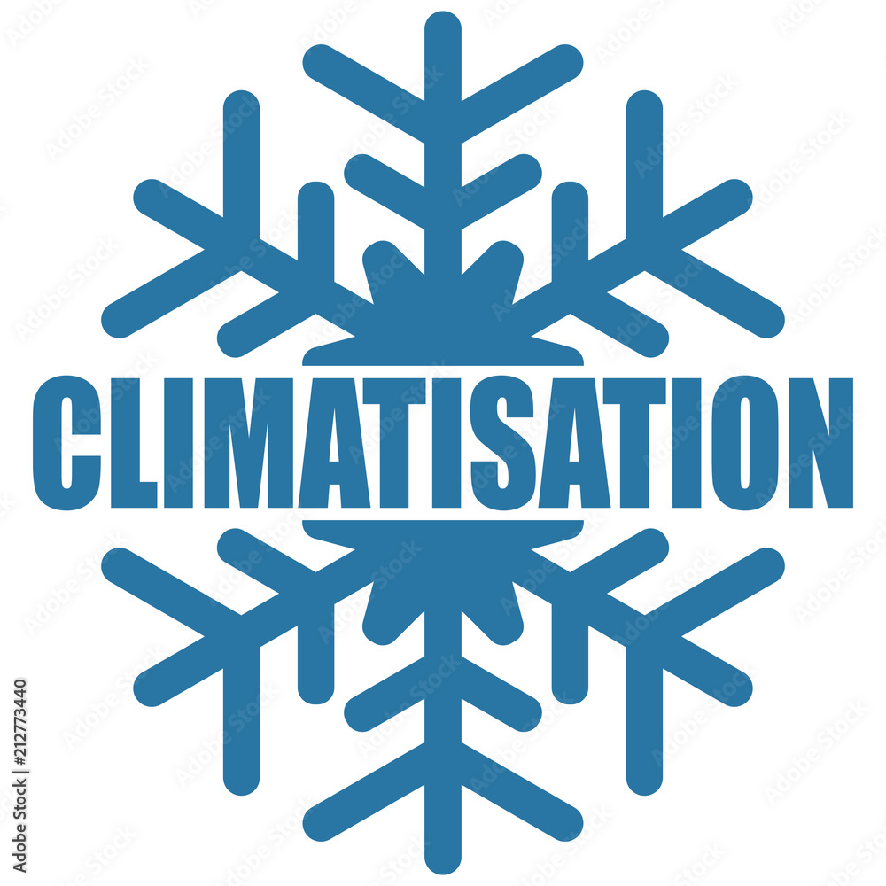 Logo climatisation. Stock-Vektorgrafik | Adobe Stock