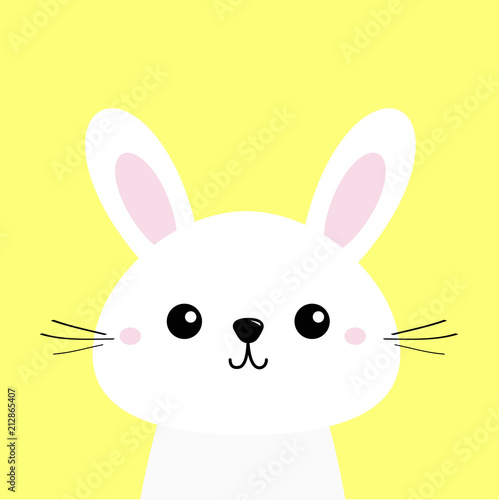White Bunny Cartoon