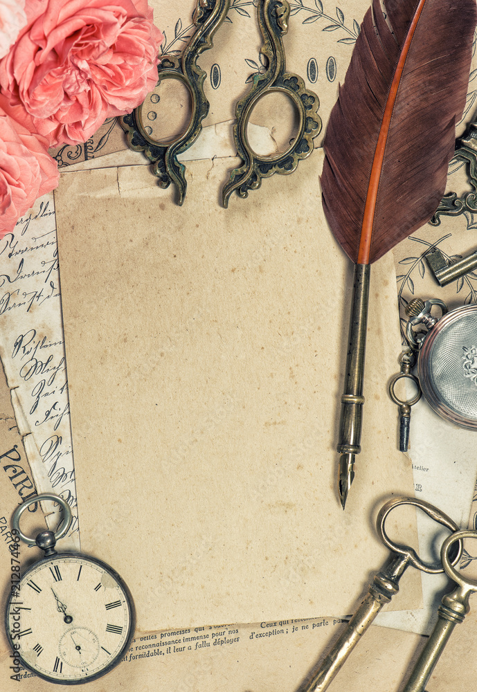 Old Letters Wallpaper