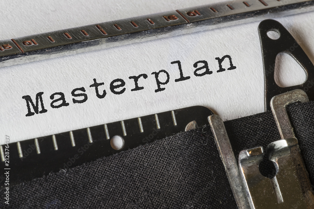 Masterplan Stock Photo | Adobe Stock