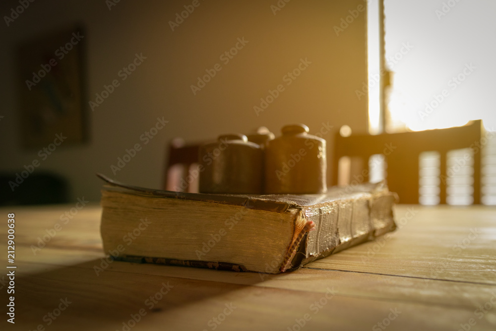 Old clay ink wells from the 1800s. Vintage items. Antiques. Bible ...