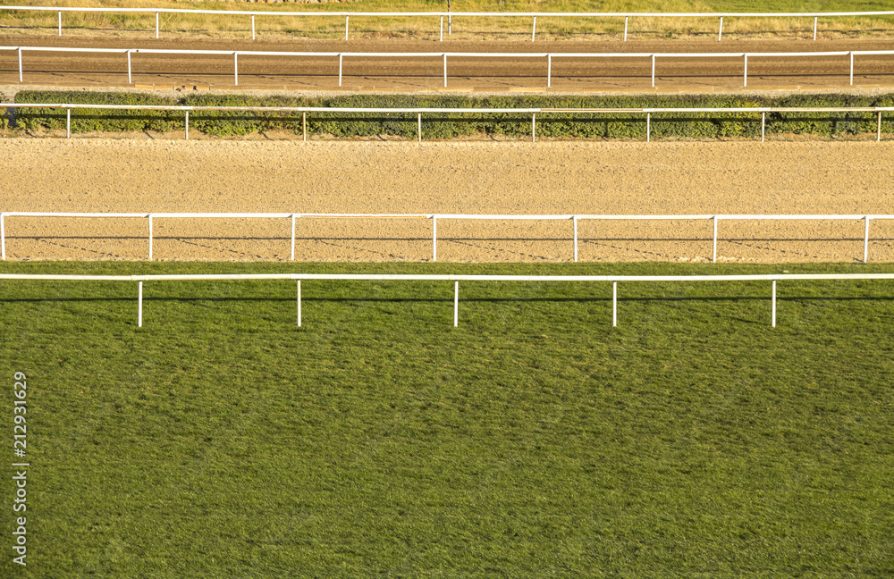 Horse racetrack landscape Stock Photo | Adobe Stock