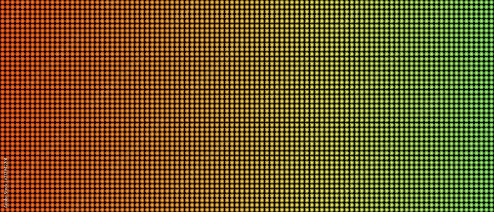 Creative vector illustration of led screen macro texture isolated on ...