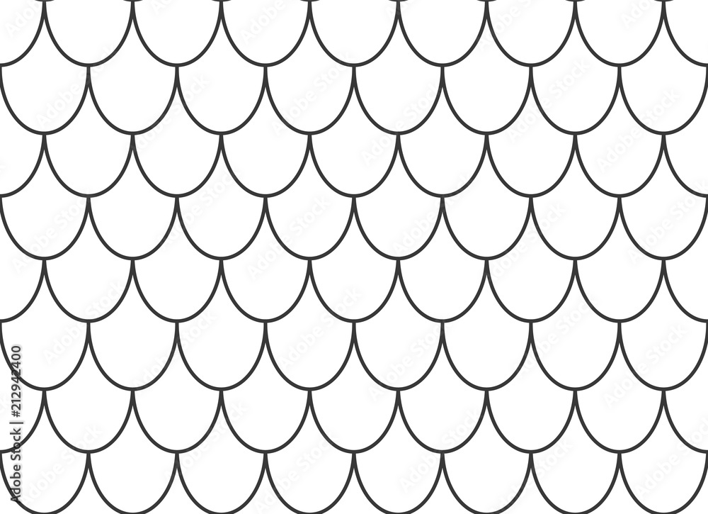 Creative vector illustration of holographic mermaid tail background ...