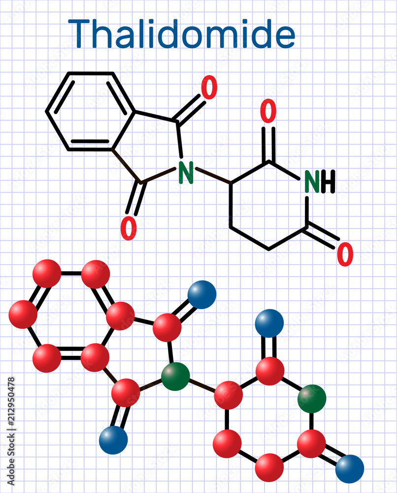 Thalidomide Molecule