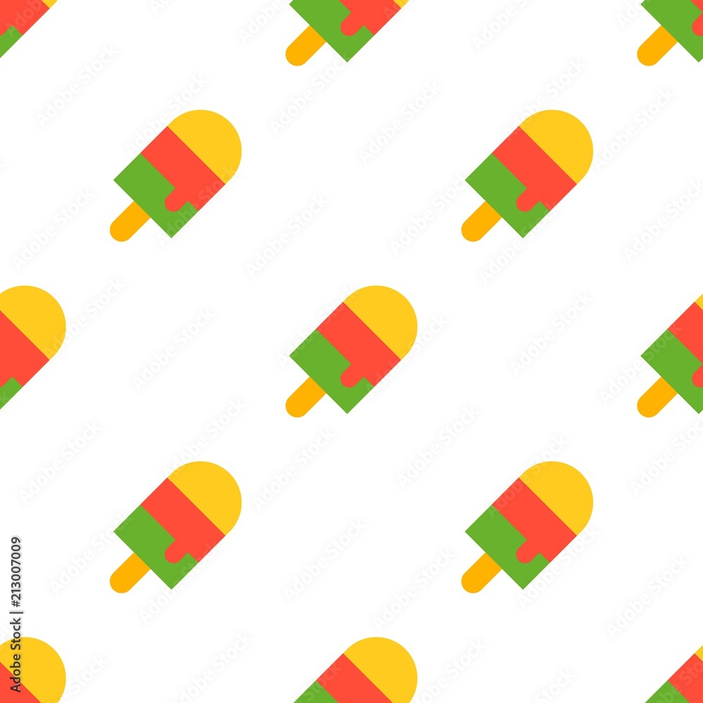 Ice pop seamless pattern for use as wrapping paper gift or wallpaper ...