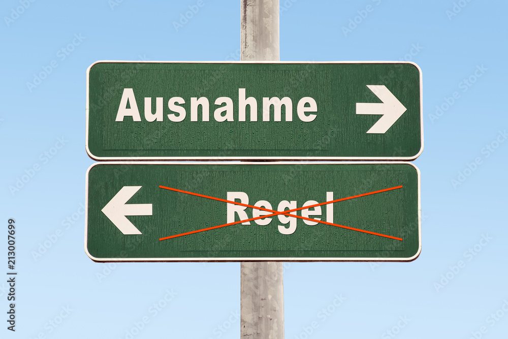 Schild 325 - Ausnahme Stock-Illustration | Adobe Stock