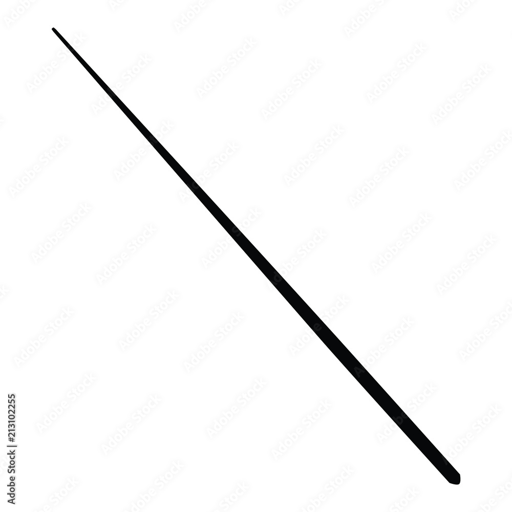 Pool Stick Vector